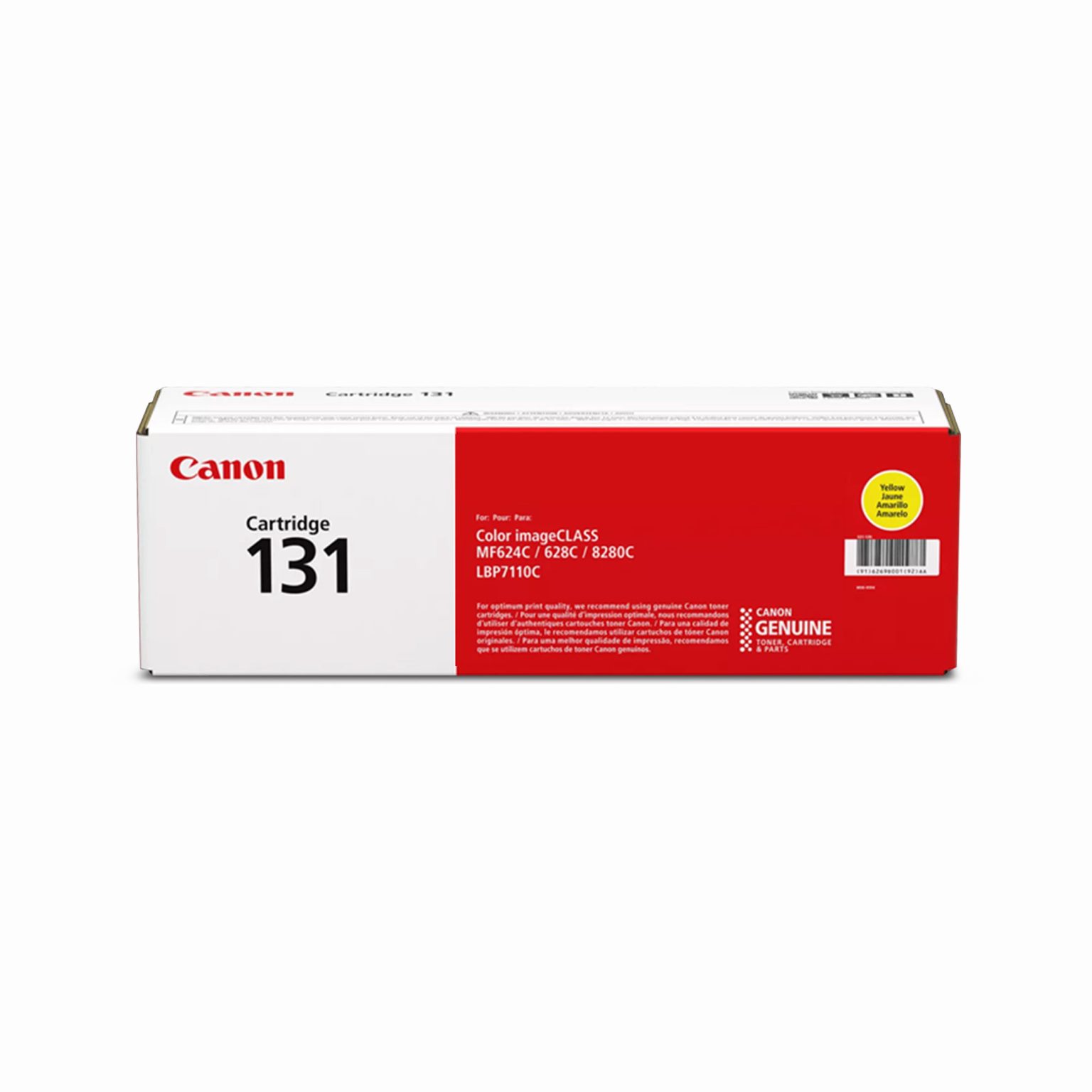 Toner Canon 131 Amarillo Original LBP7110 / MF624 / MF628 / MF8280