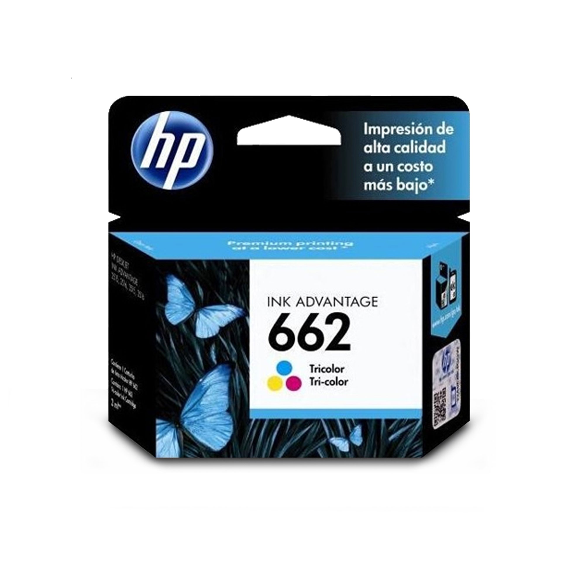 Tinta Hp 662 Color Original 1015/1515/2515/2545/2645/3515