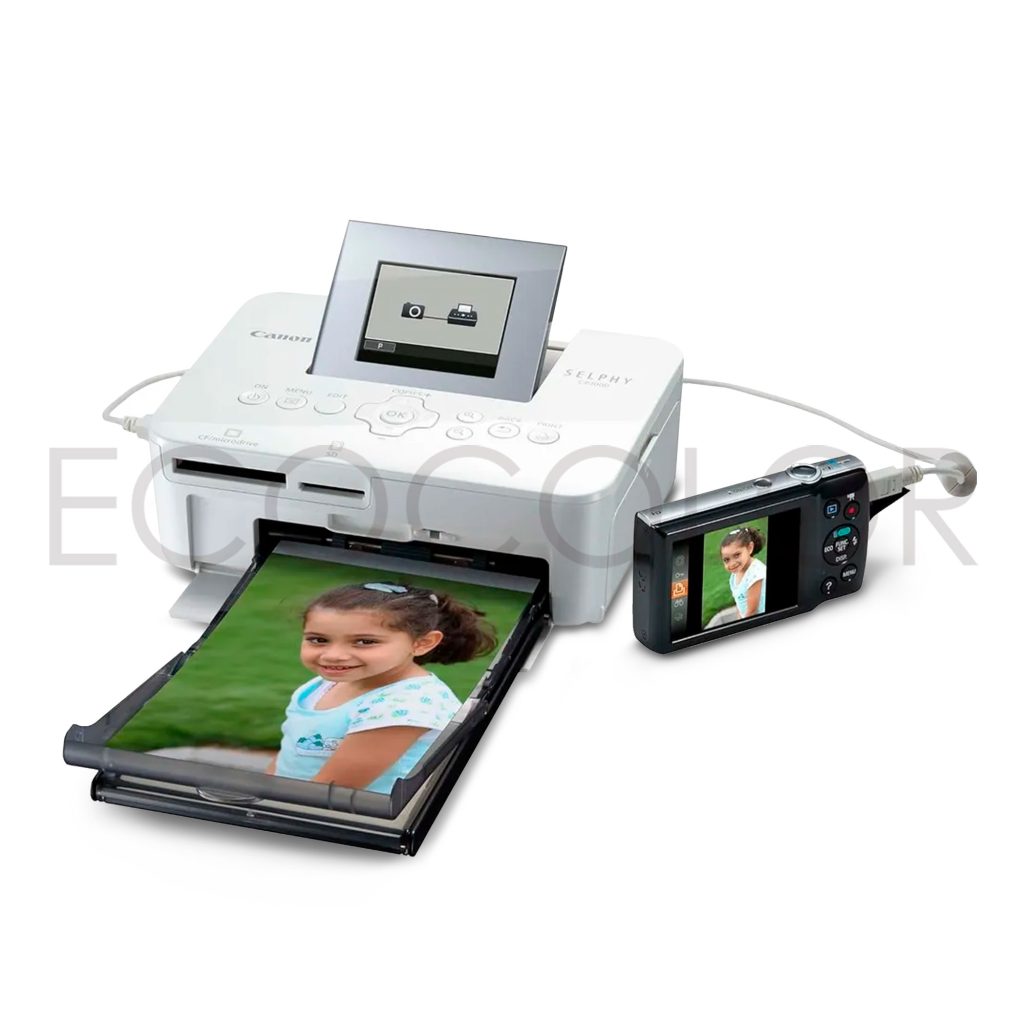 Impresora Canon Color Compacta Selphy CP1000 +Tinta+36 Hjs